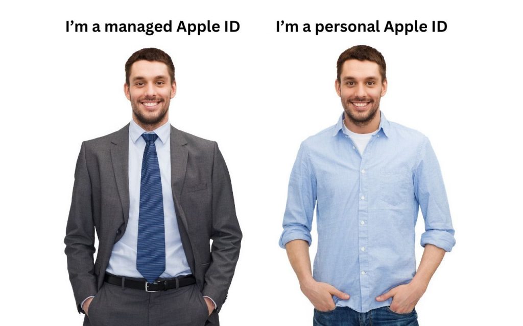 Differences between Personal vs. Managed Apple IDs - A Guide - Monge IT ...